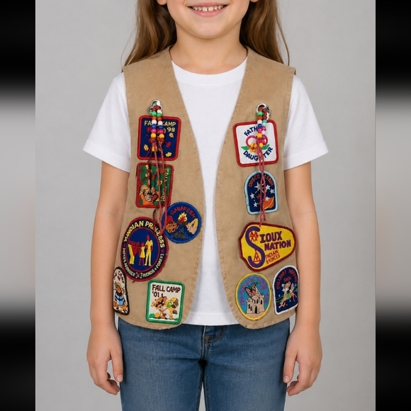 Jackets & Coats | Vintage 1997201 Ymca Indian Princess Guide Lrather ...